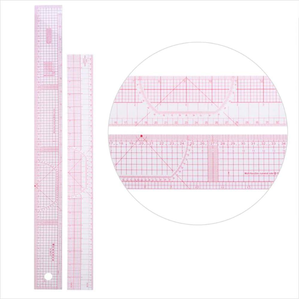 13pcs Metric Ruler Set Sleeve Arm French Curve Rul... – Grandado