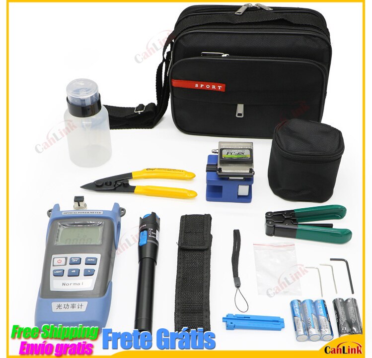 16pcs/set Hugh FTTH Fiber Tool Kit With Fiber Clea... – Grandado