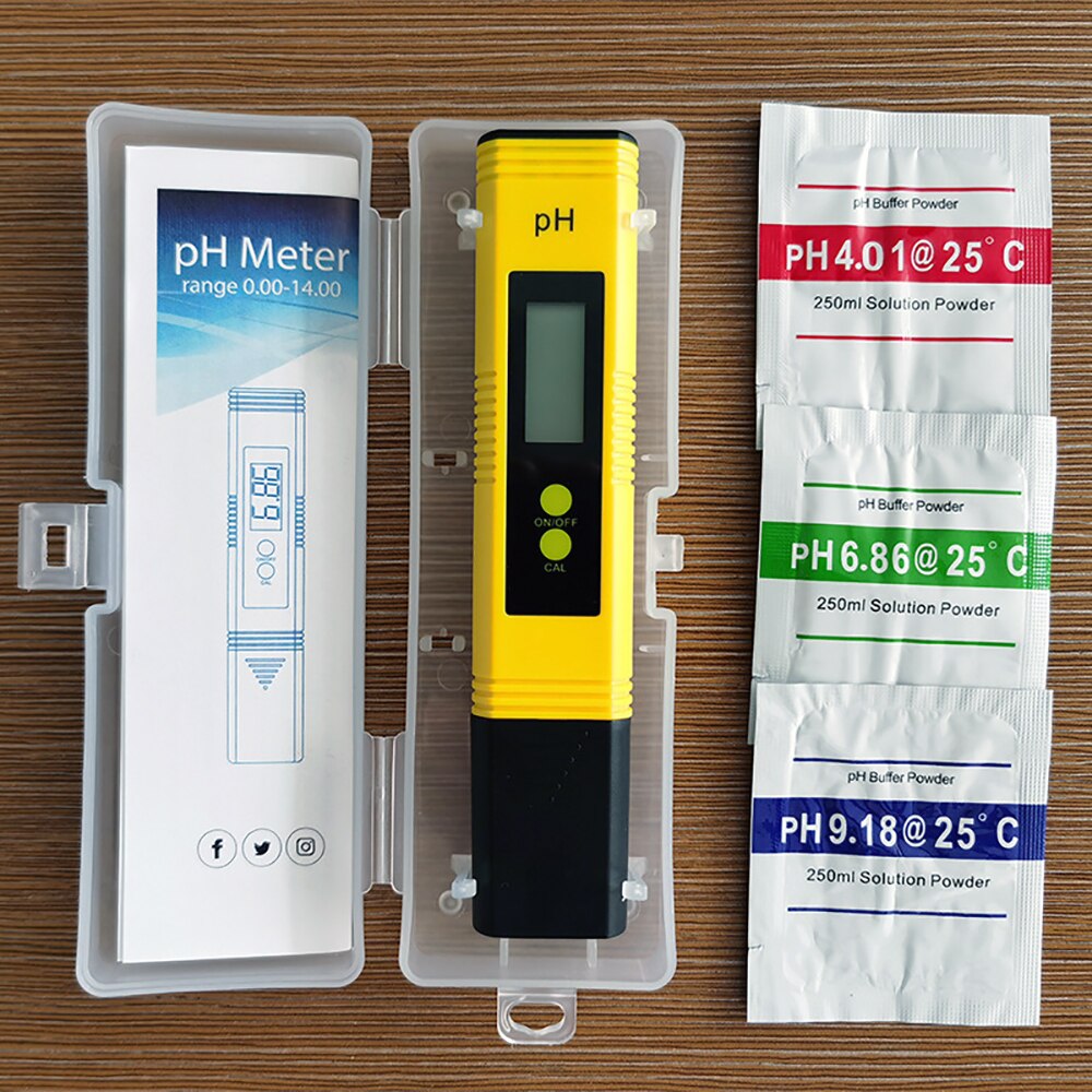 Ingbont Digitale Ph Meter Tester 0.01 Pocket Ph Te... – Grandado