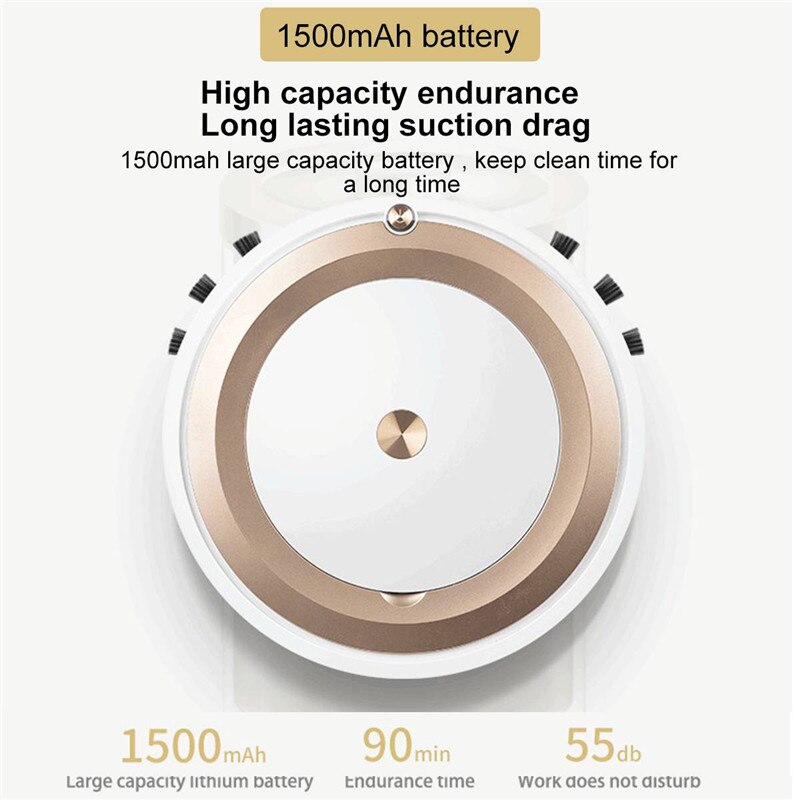 3 in 1 Smart Robotic Robot Vacuum Cleaner Robot AP... – Grandado