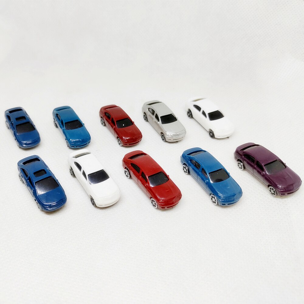 30 Pcs Painted Model Cars Building Layout Mini 1:1... – Grandado