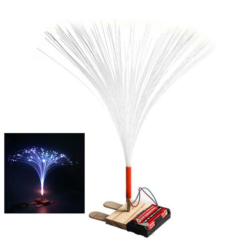DIY LED Colorful Fiber Optic Light Battery Operate... – Grandado