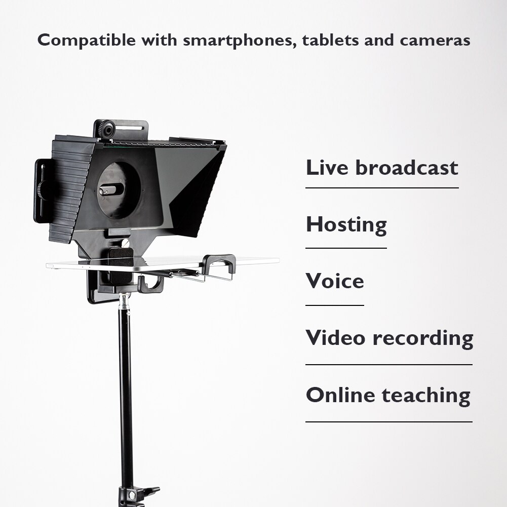 TC3 Portable Folding Teleprompter with Remote Cont... – Vicedeal