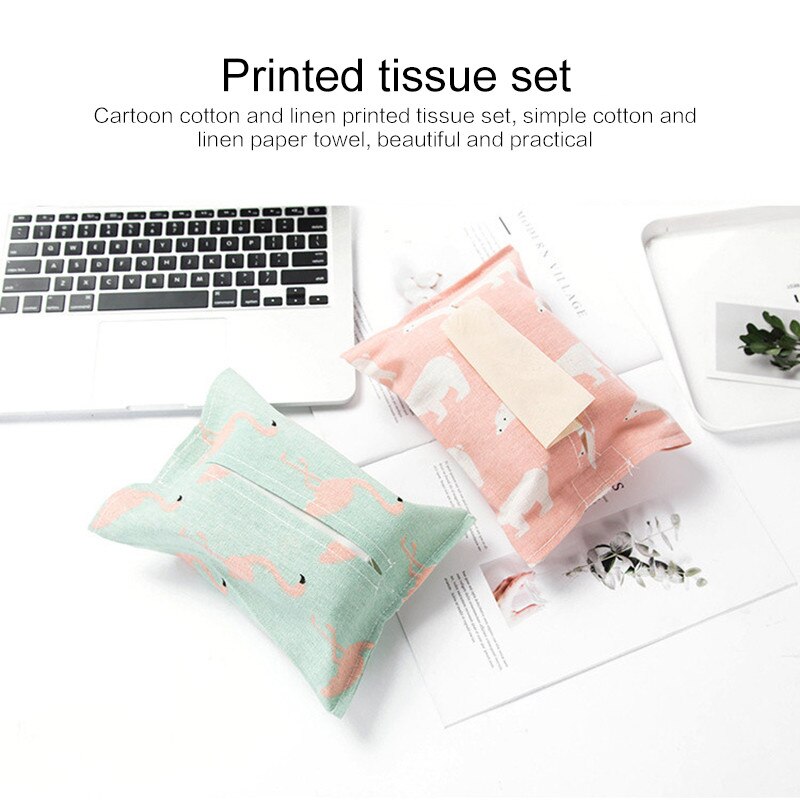 Cute cloth style living room tissue set paper towe... – Vicedeal