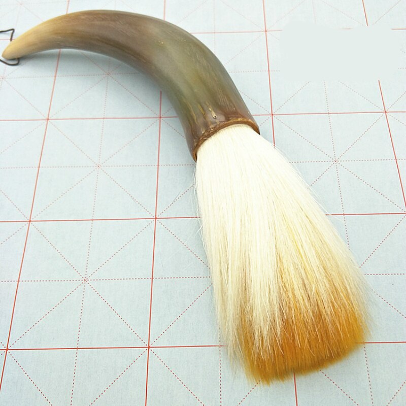 large hopper-shaped brush bent horn calligraphy br... – Grandado