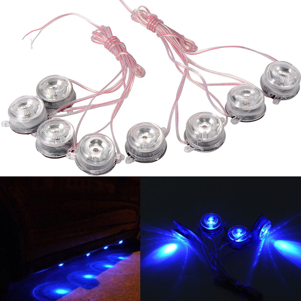 12V Blue LED Undercar Puddle Light Underglow Under... – Grandado
