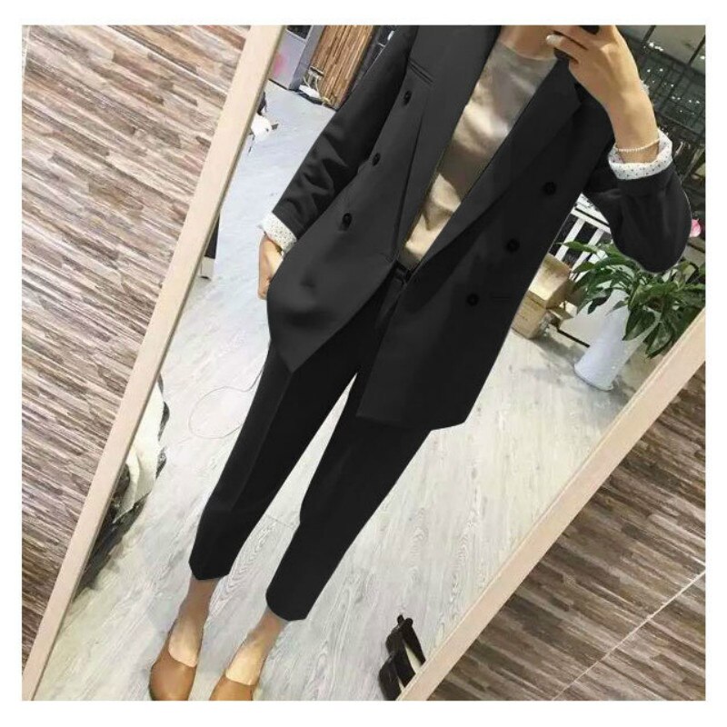 Vrouwen pak broek pak Mode effen kleur 5XL pak pak... – Grandado