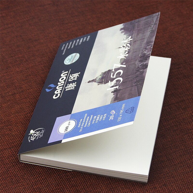 Canson – carnet De croquis en papier aquarelle, 15... – Grandado