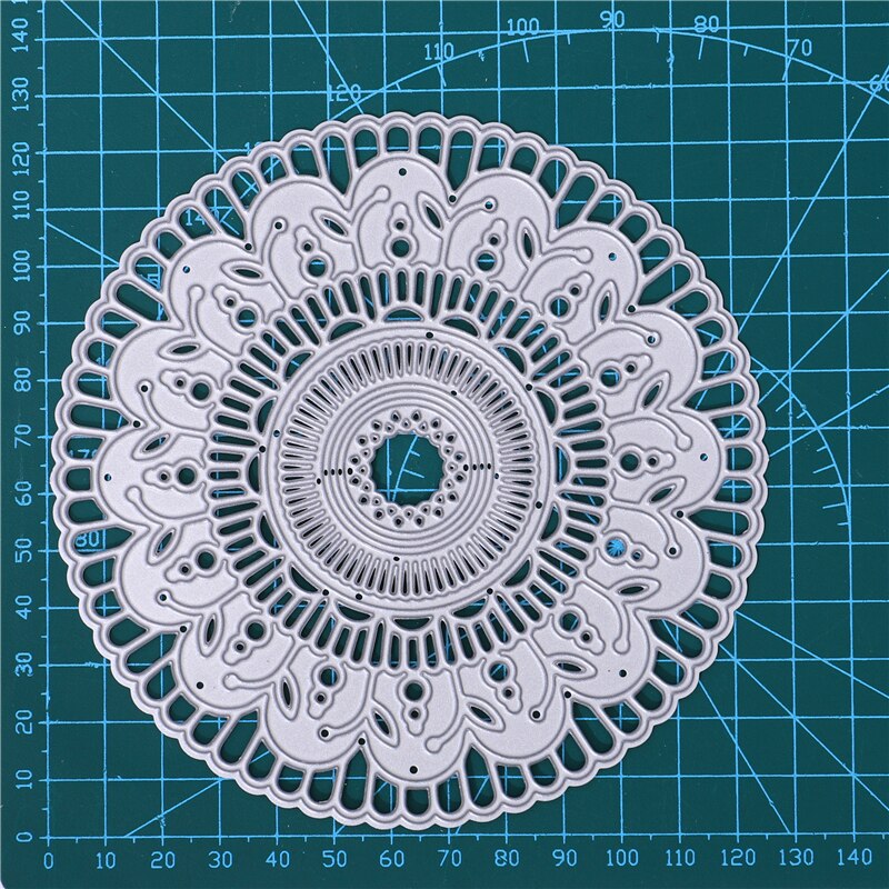 InLoveArts Mandala Metal Cutting Dies Flower Frame... – Grandado