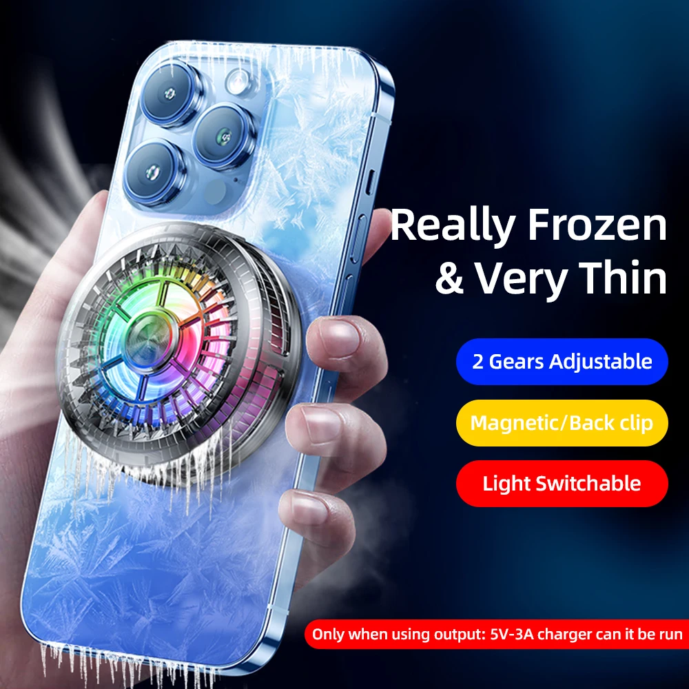 X155 Phone Cooler Ultra Thin Cooling Fan 2 In 1 Ma... – Grandado