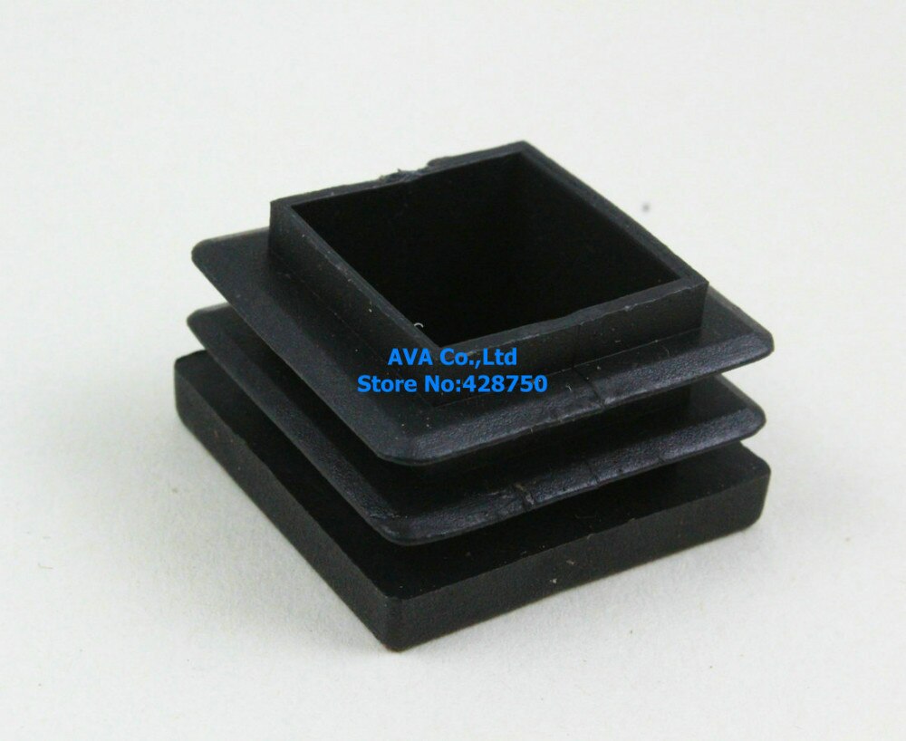 20 Pieces 30mm Square Plastic Insert Cap Tube End ... – Vicedeal