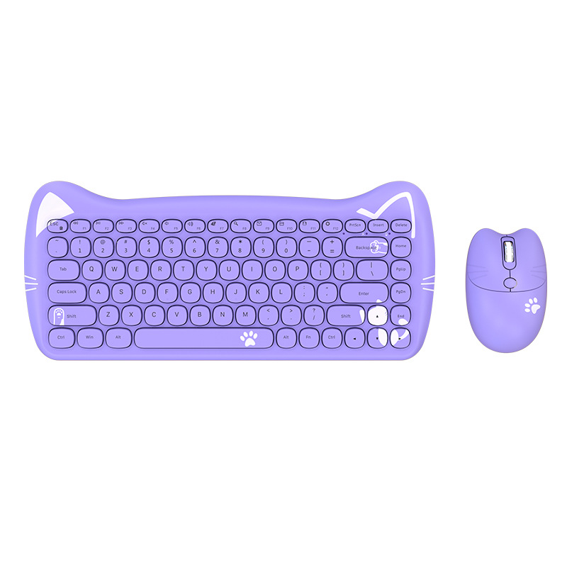 Bluetooth Membrane Keyboard Wireless 2.4G Keyboard... – Grandado