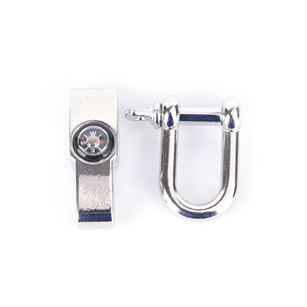 Rvs U Vormige Beugel Gesp Voor Armbanden Met Kompa... – Vicedeal