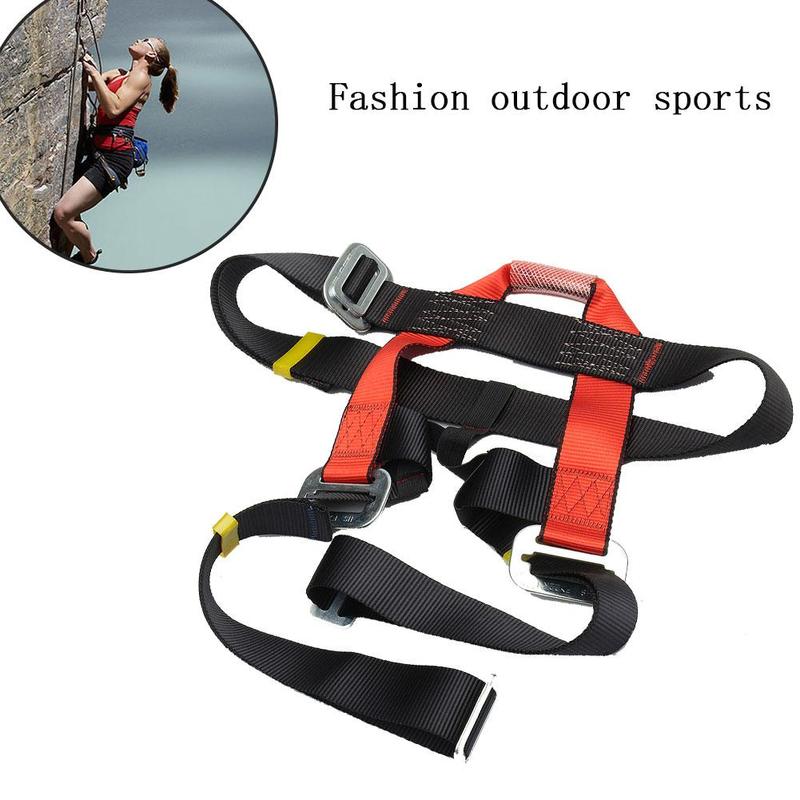 Outdoor Climbing Safety Belt Half Body Protecting ... – Grandado