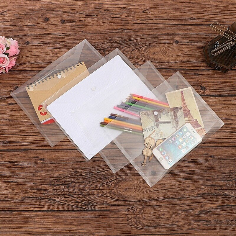 10 Pcs/Set Best Transparent Plastic A4 File Folder... – Vicedeal