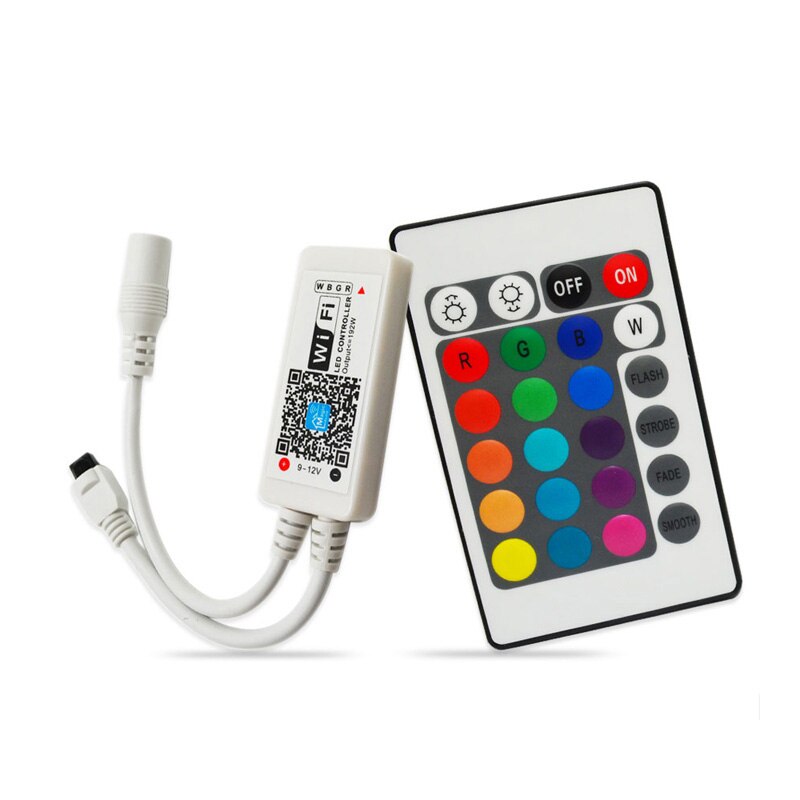16 Miljoen Kleuren Wifi Rgb/Rgbw Led Controller Sm... – Grandado 16 Miljoen Kleuren Wifi Rgb/Rgbw Led Controller Sm... – Grandado