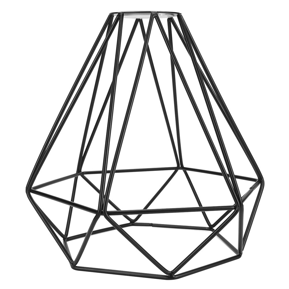 Diamond Lamp Covers Metal Ceiling Retro Cage Shade... – Grandado