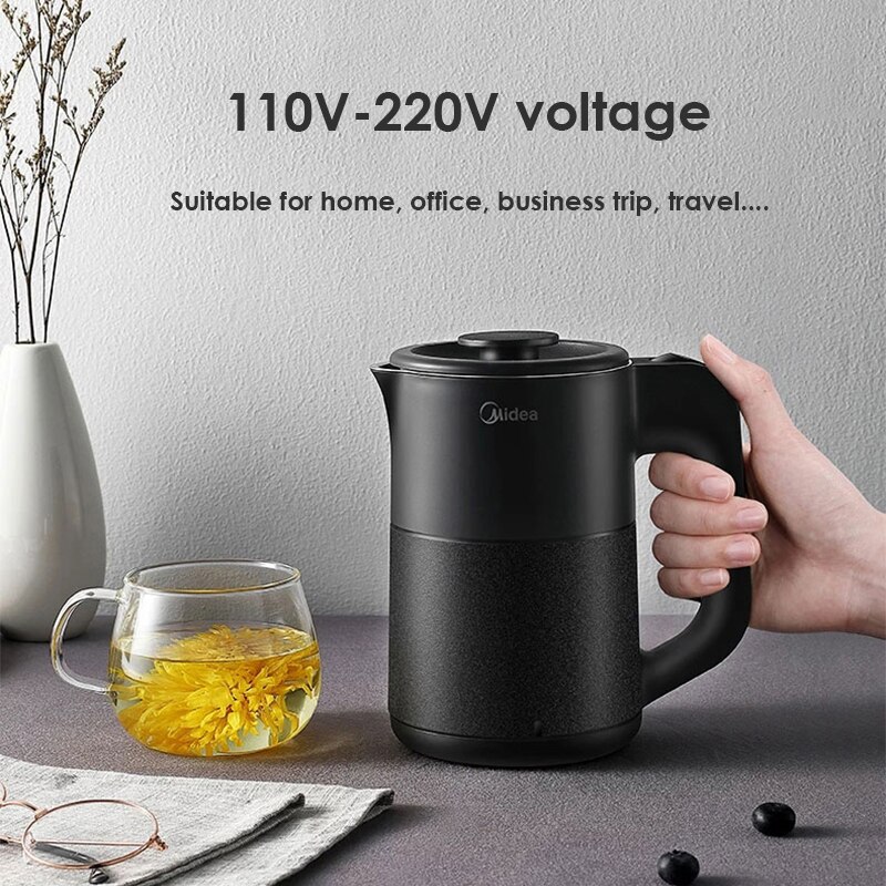 600ML Fast Boiling Mini Electric Kettle 110V-240V ... – Vicedeal