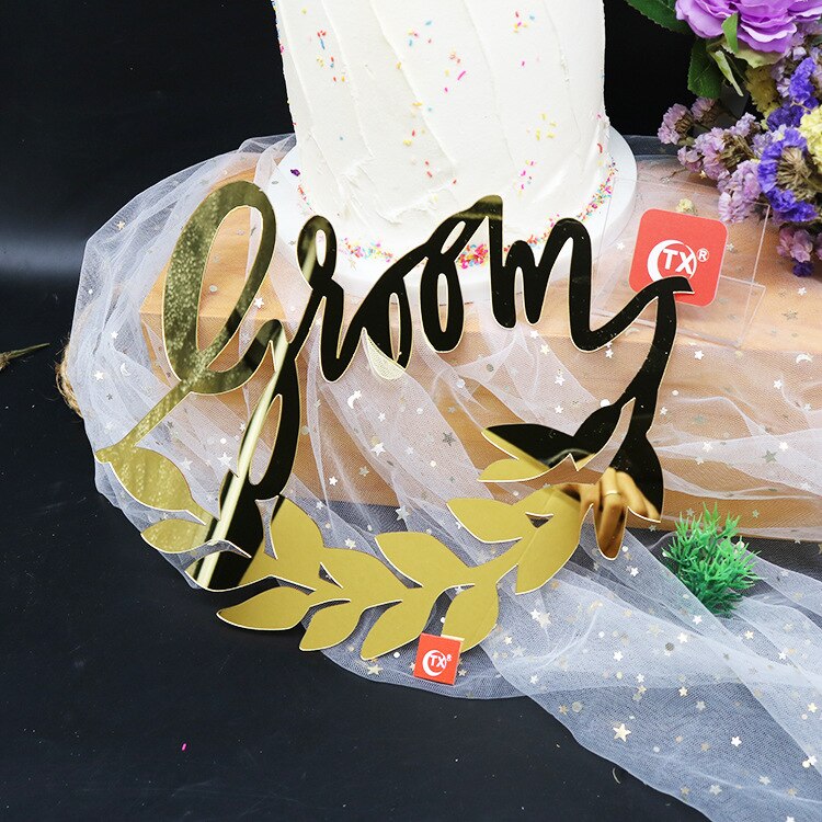 Outdoor Wedding Decoration Mirror Gold Bride and G... – Grandado