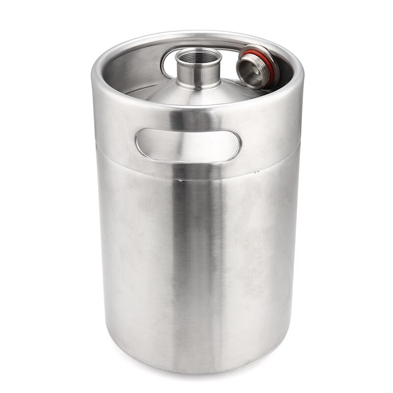 Stainless Steel 5L Mini Keg Beer Growler Beer Brew... – Vicedeal