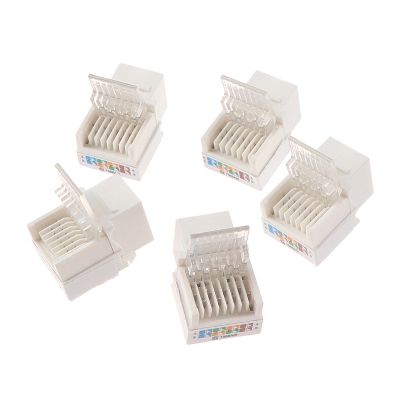 5pcs CAT5E UTP Network Module Tool-free RJ45 Conne... – Grandado