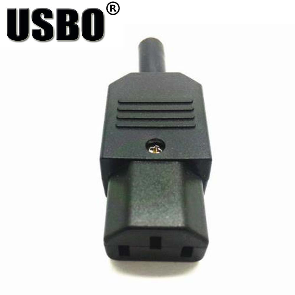 Zwart IEC320-C13/C14 universele chassis power adap... – Vicedeal