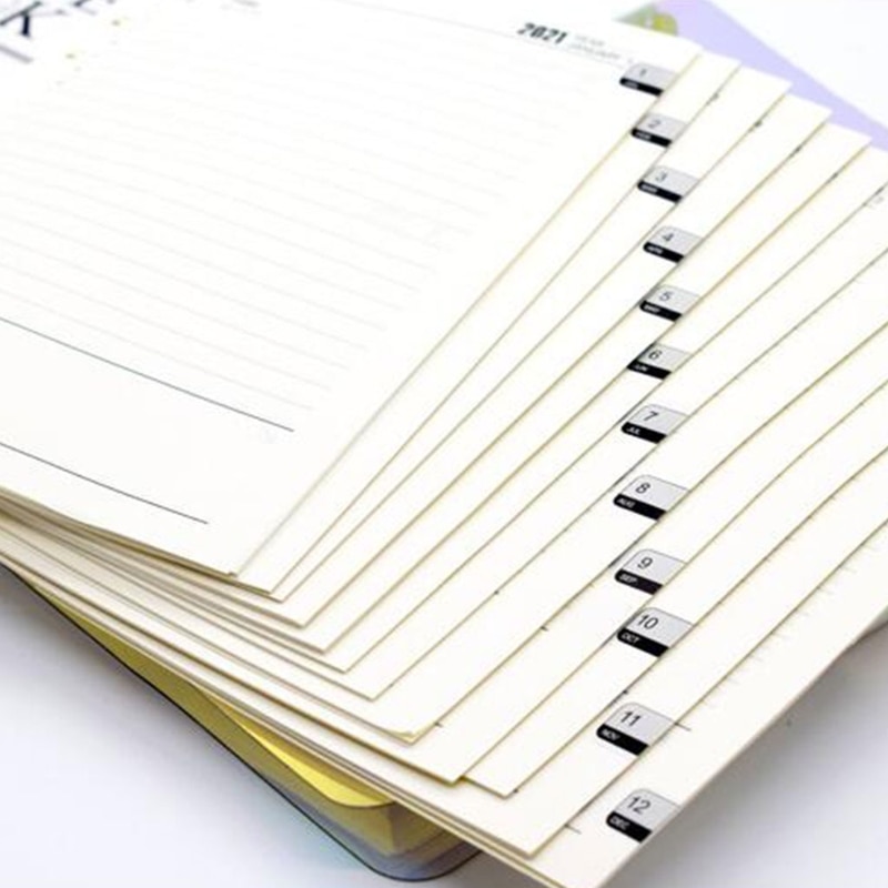 180 Pages Calendar Planner Inserts - Monthly & Wee... – Grandado