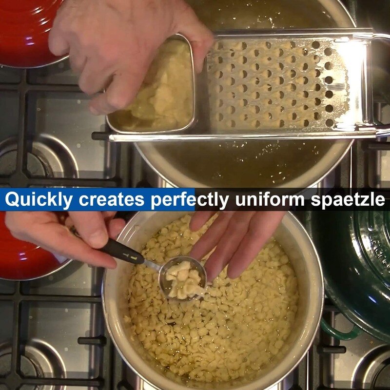 Premium Grade Stainless Steel Spaetzle Maker with ... – Vicedeal