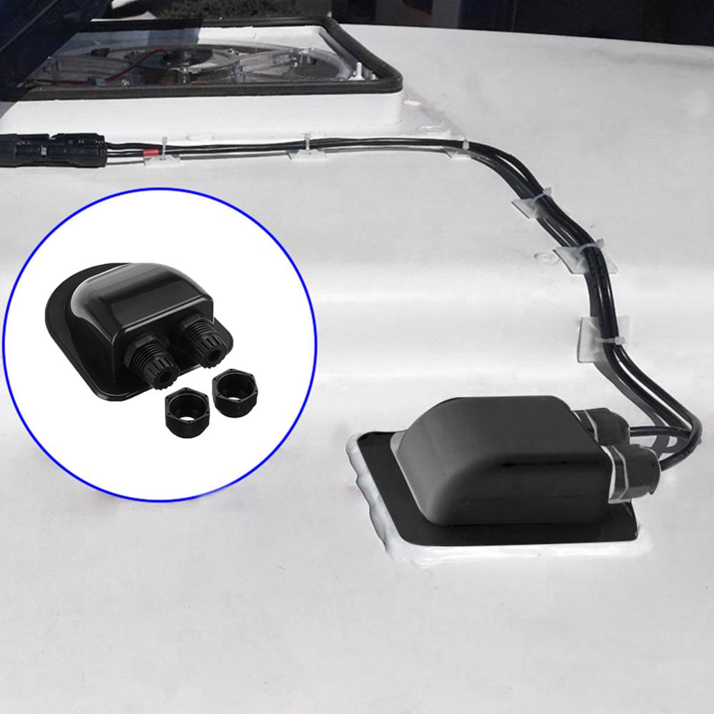 Roof Double Wire Entry Gland Box Solar Panel Cable... – Grandado