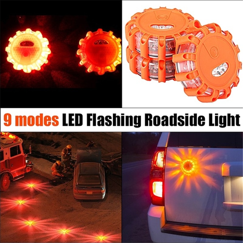 LED Emergency car Lights Road Flares Warning Night... – Grandado