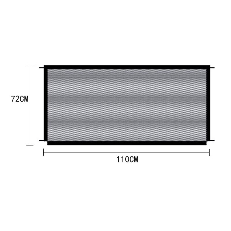 Pet Barrier Fences Portable Folding Breathable Mes... – Grandado