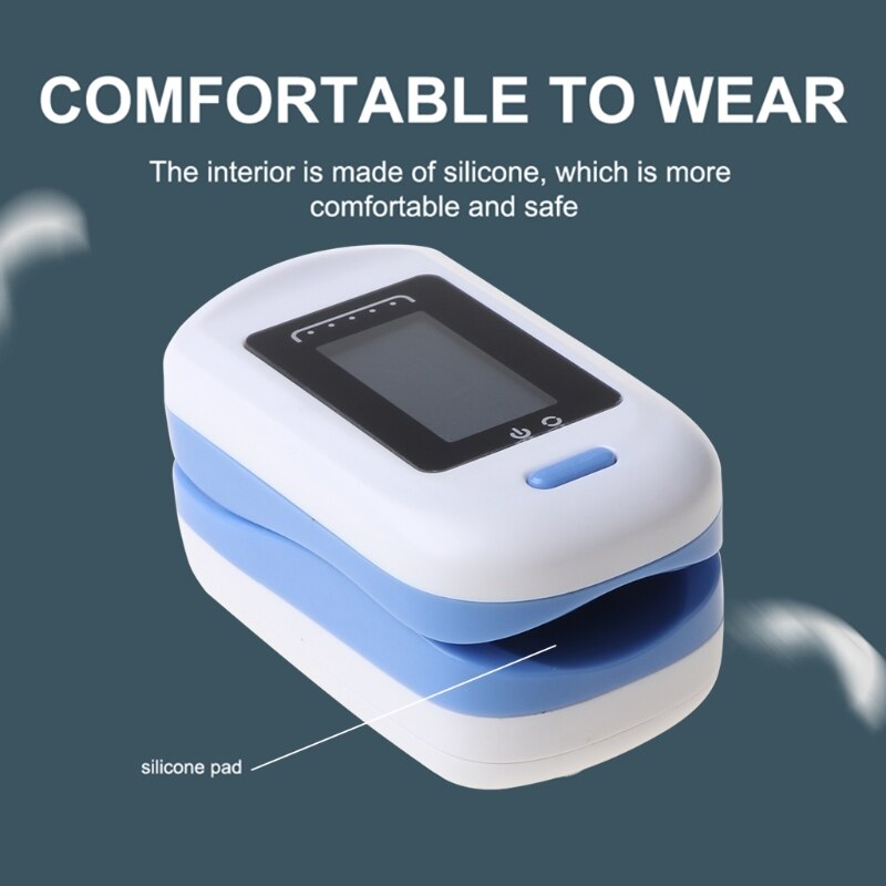 Portable Finger Clip Pulse Oximeter Fingertip Hear... – Grandado