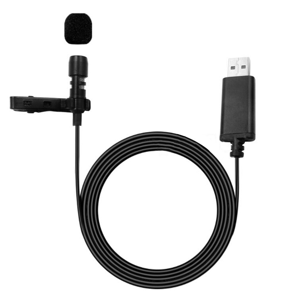 1.5m Mini Portable USB Microphone Condenser Clip-o... – Grandado