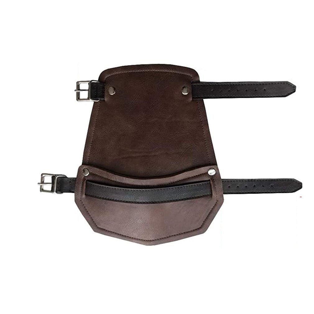 Armor Buckle Punk Gothic Leather Gauntlet Wristban... – Vicedeal