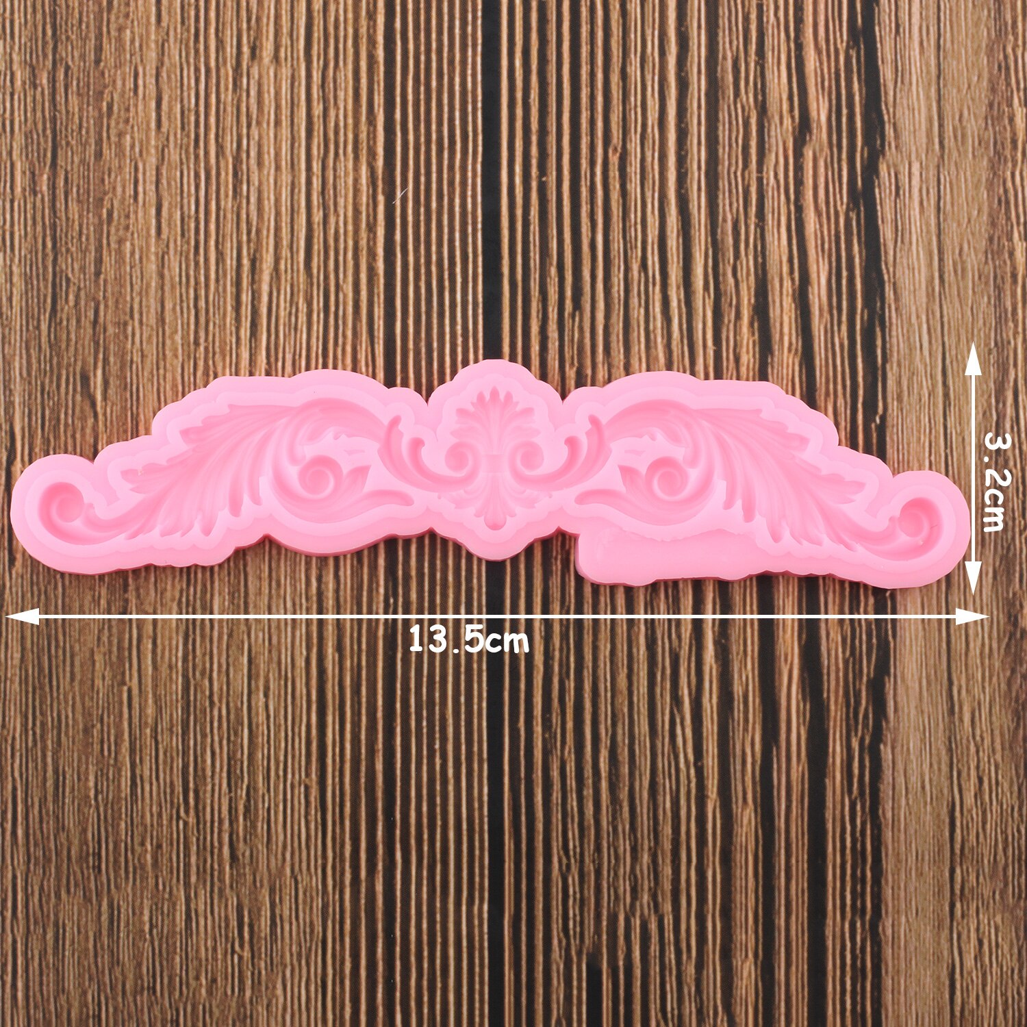 3D Craft Relief Cake Border Silicone Mold Polymer ... – Vicedeal