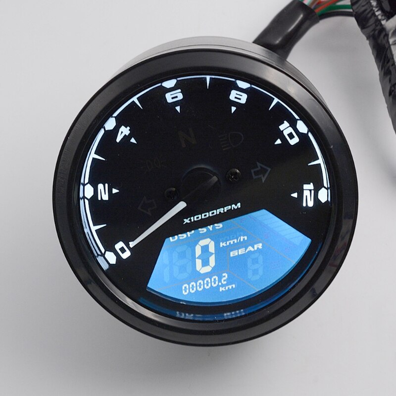 Universal- Motorrad Digitaltacho Lcd-hintergrundbe... – Grandado