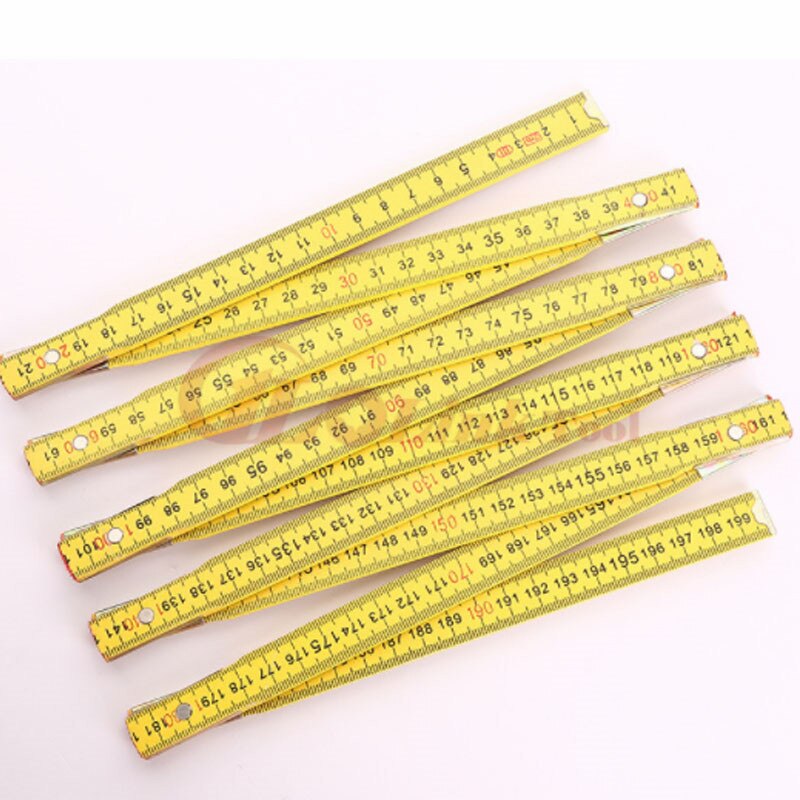 1pcs Measuring Tools 200cm Wooden Yard Stick Foldi... – Grandado