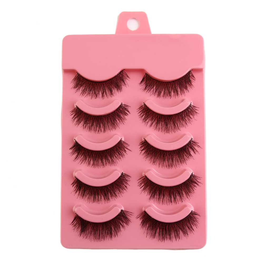 5 Pairs/Set Handmade Soft Eye Lashes Extension Mak... – Grandado