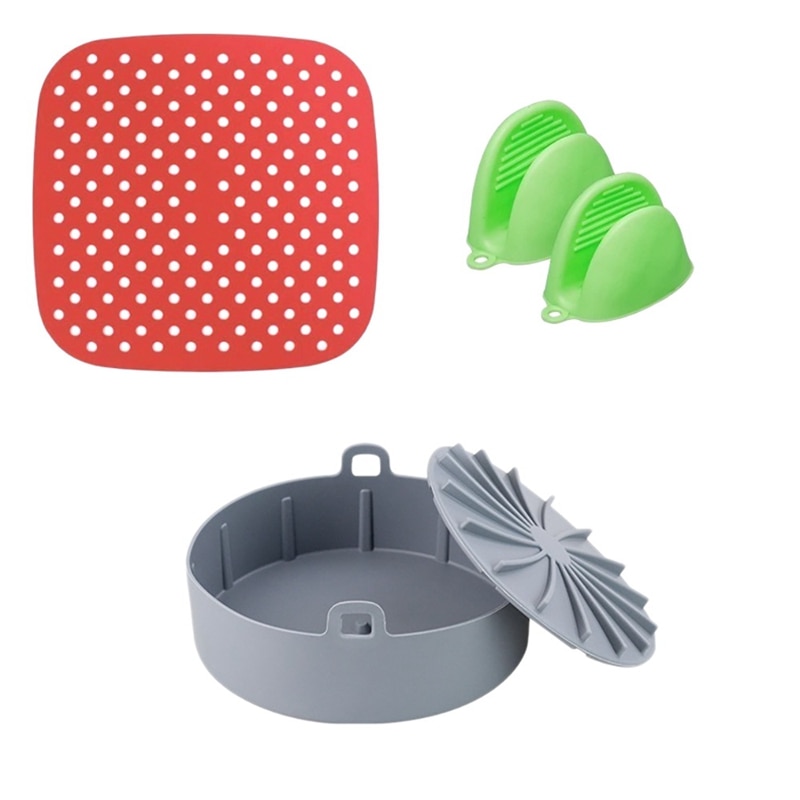 Top Air Fryer Silicone Pot Accessories Set Air Fry... – Grandado