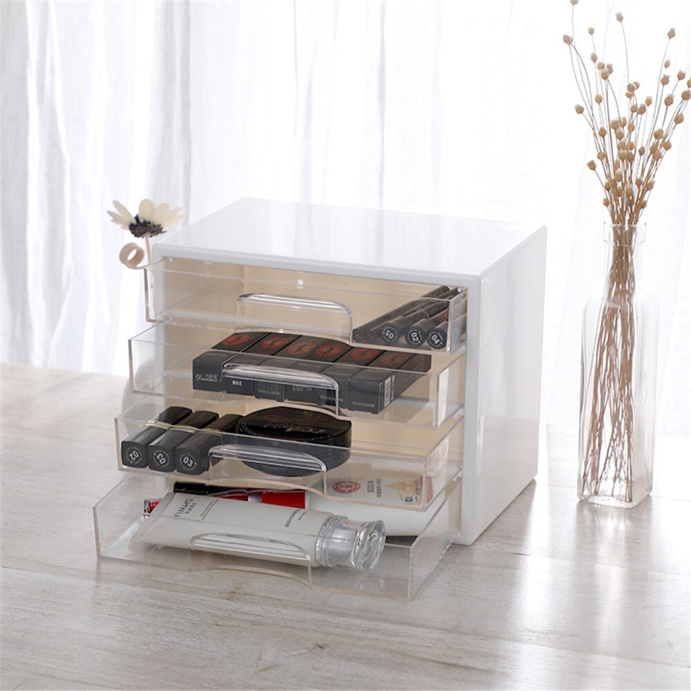 3 Layers Acrylic Plastic Storage Drawer Minimalist... – Vicedeal