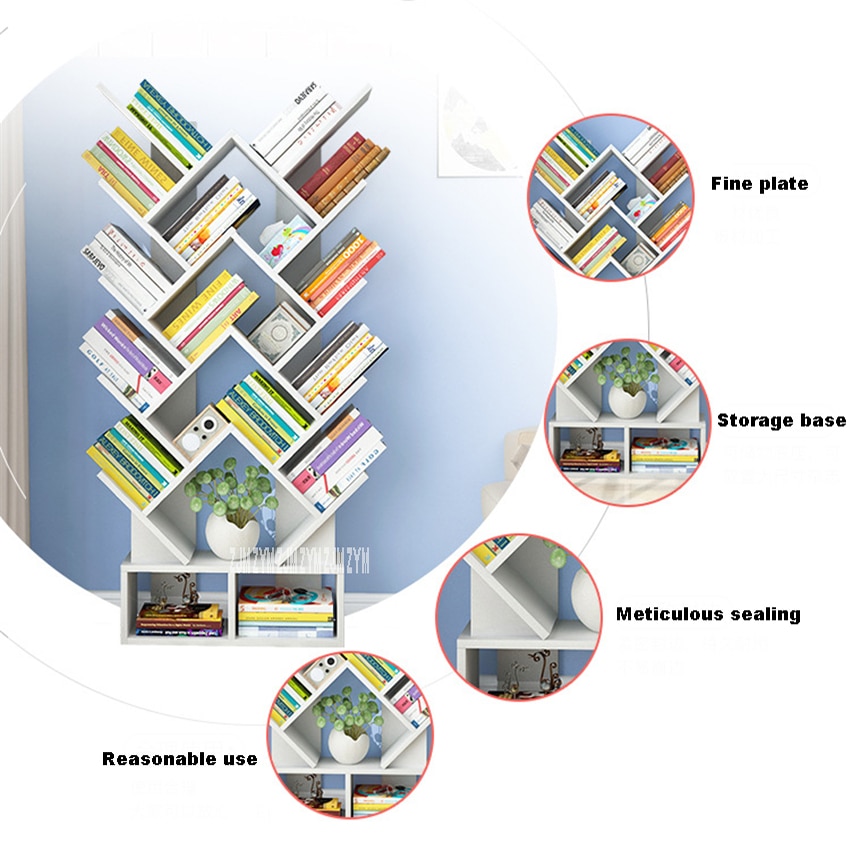 L163 Density Board Bookshelf Modern Simple Living ... – Grandado