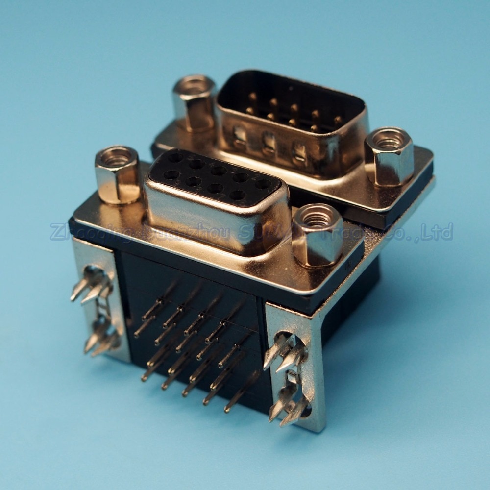2pcs DB9/DR9 Double conjoined serial male to femal... – Grandado