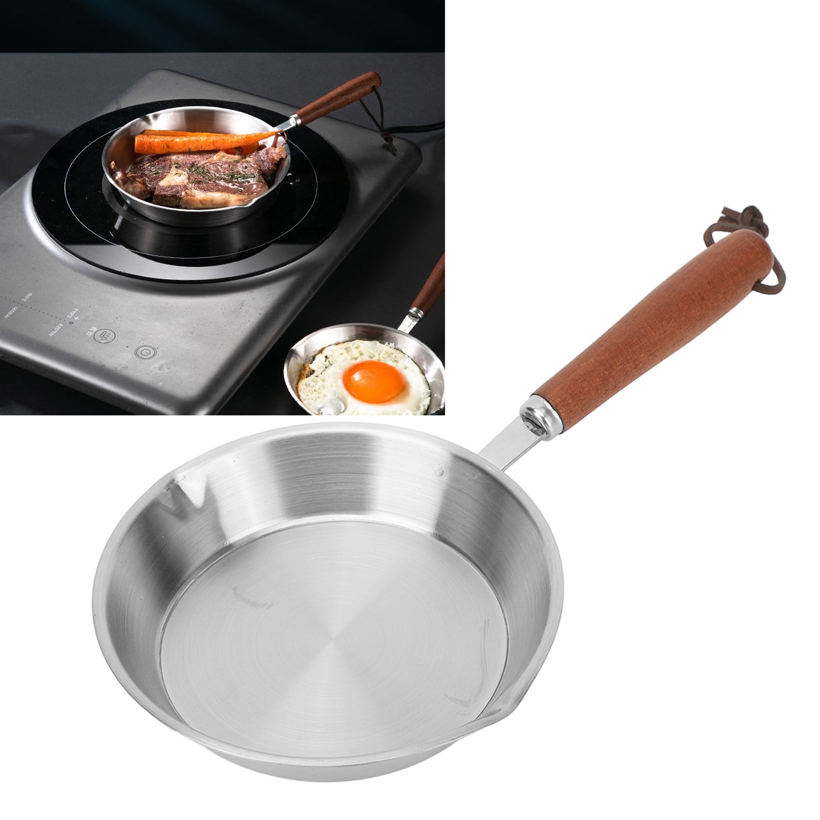 Small Frying Pan Non Stick Omelette Pan Stainless ... – Vicedeal