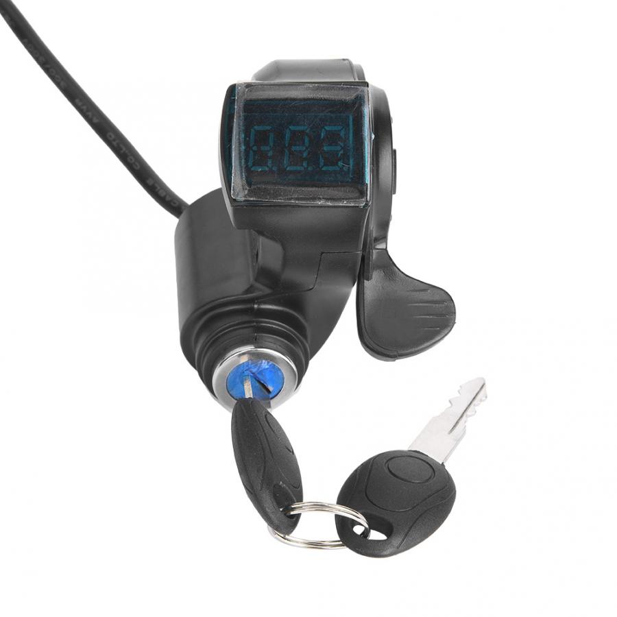 E-Bike Thumb Throttle Voltage Display Power Switch... – Grandado