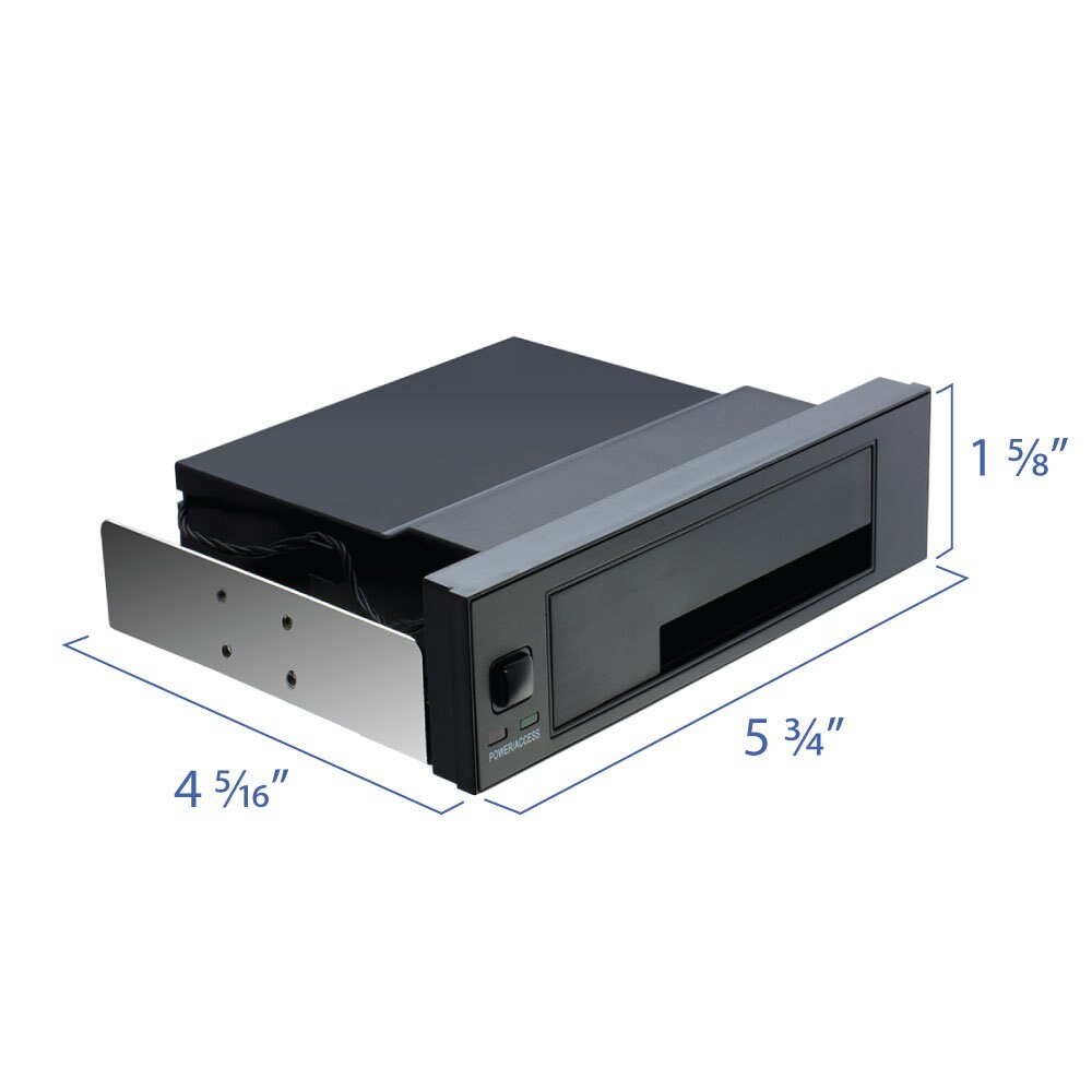 5.25 Inch Internal Tray-Less Bay SATA III Hard Dri... – Grandado
