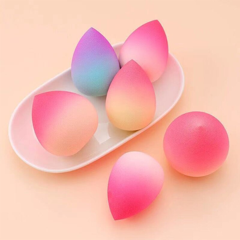 1Pc Gradiënt Perzik Make-Up Spons Foundation Cosme... – Grandado