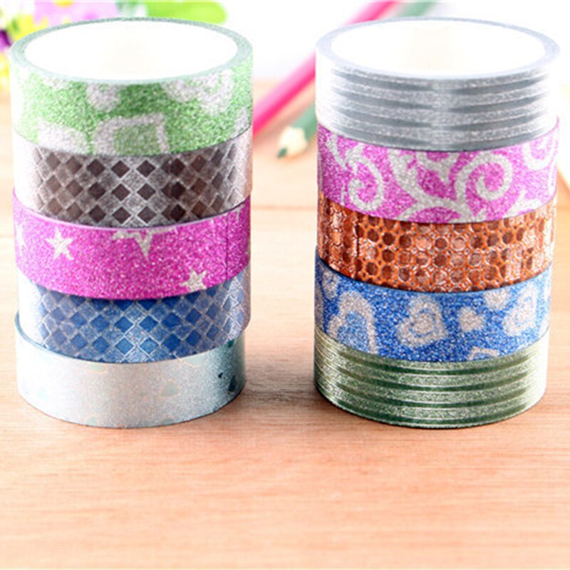 DIY frosted gold powder tape color flash tape colo... – Grandado