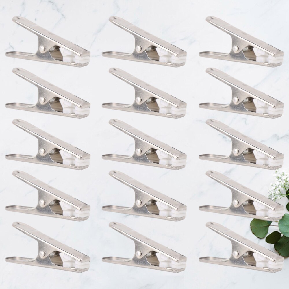 24 Pcs Stainless Steel Clothes Clip Multifunctiona... – Grandado