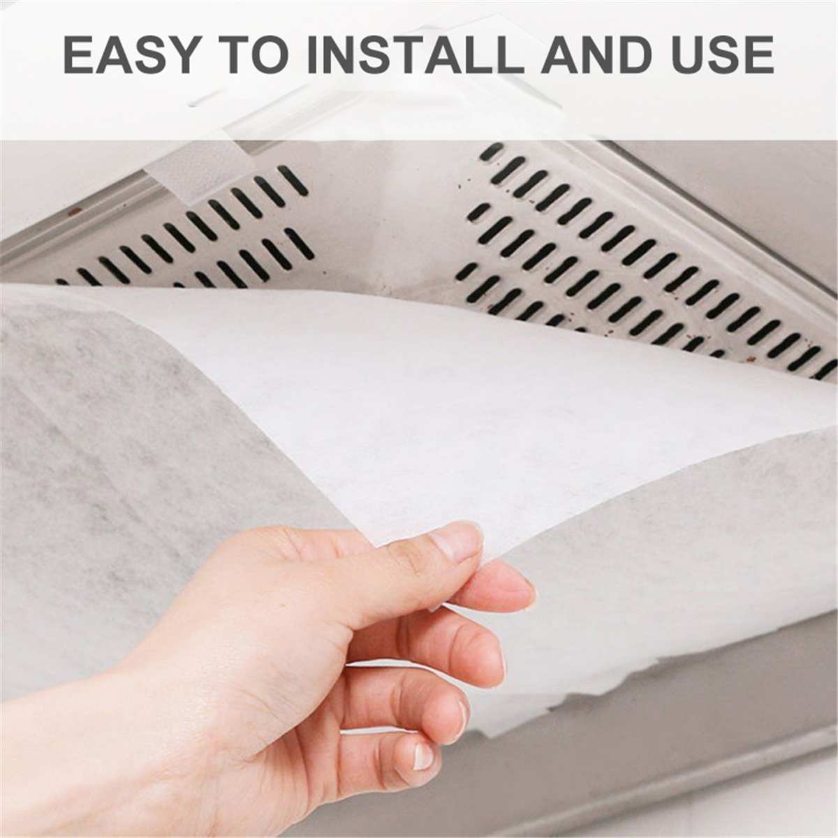 12pcs 45*43CM Kitchen Oil Filter Paper Non-woven A... – Grandado