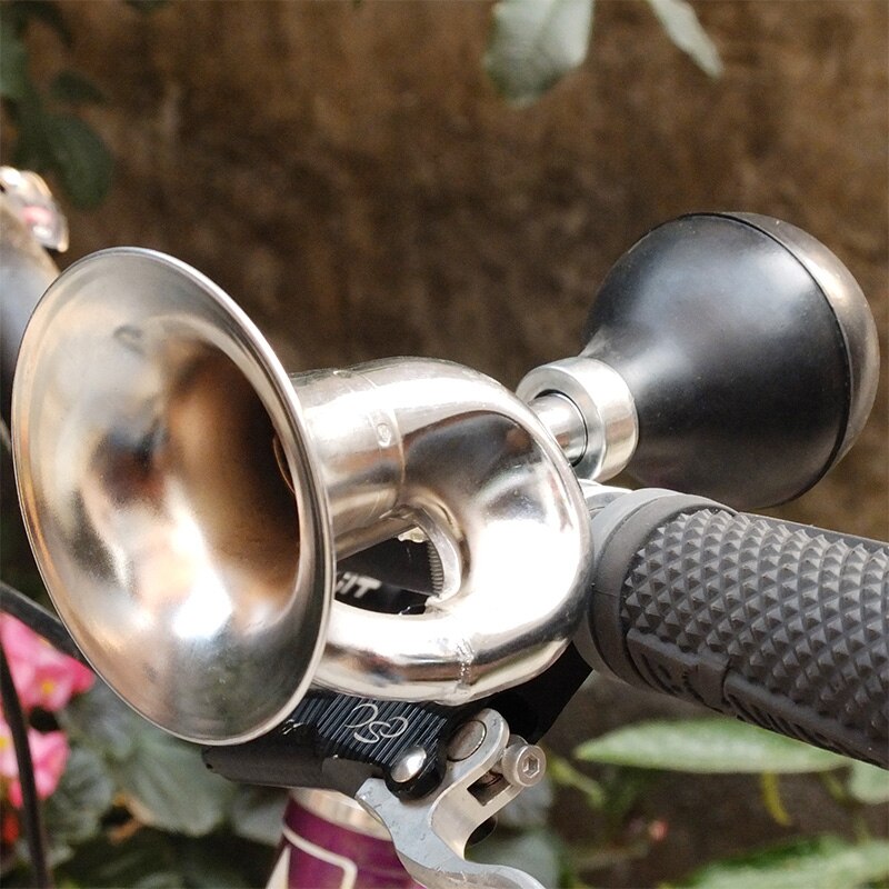 Bicycle Bike Cycling Retro Metal Horn Bugle Hooter... – Grandado